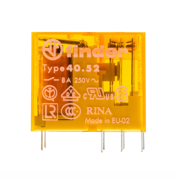 Mini pomocni relej 2CO/8A, 230VAC, 40.52.8.230.0000