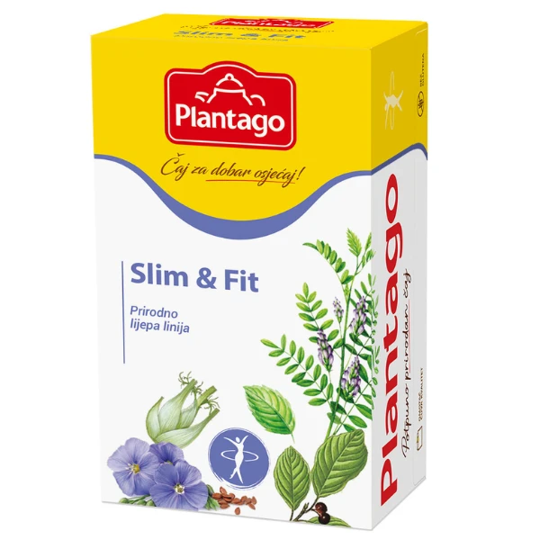 Čaj Plantago Slim & Fit 36g – Čaj za dobar osećaj