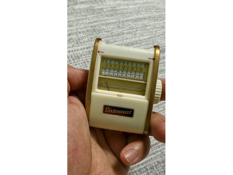Sixtomat Gossen svetlomer Vintage