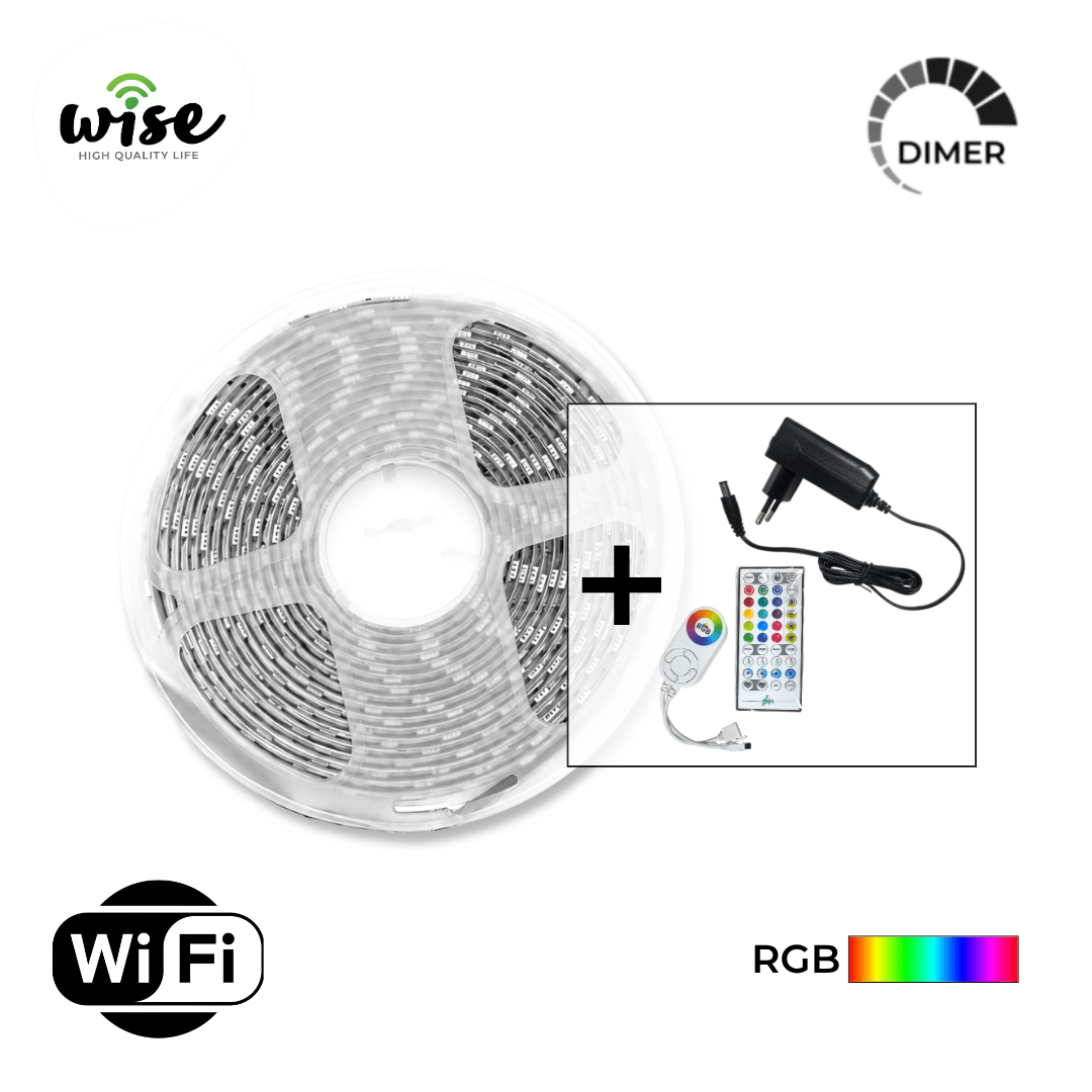WISE pametna RGB
LED traka – 5m –
WSHLTIR1-1