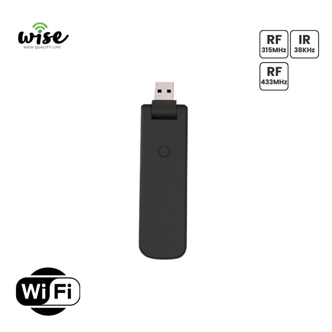 Wise pametni IR+RF daljinski kontroler, USB