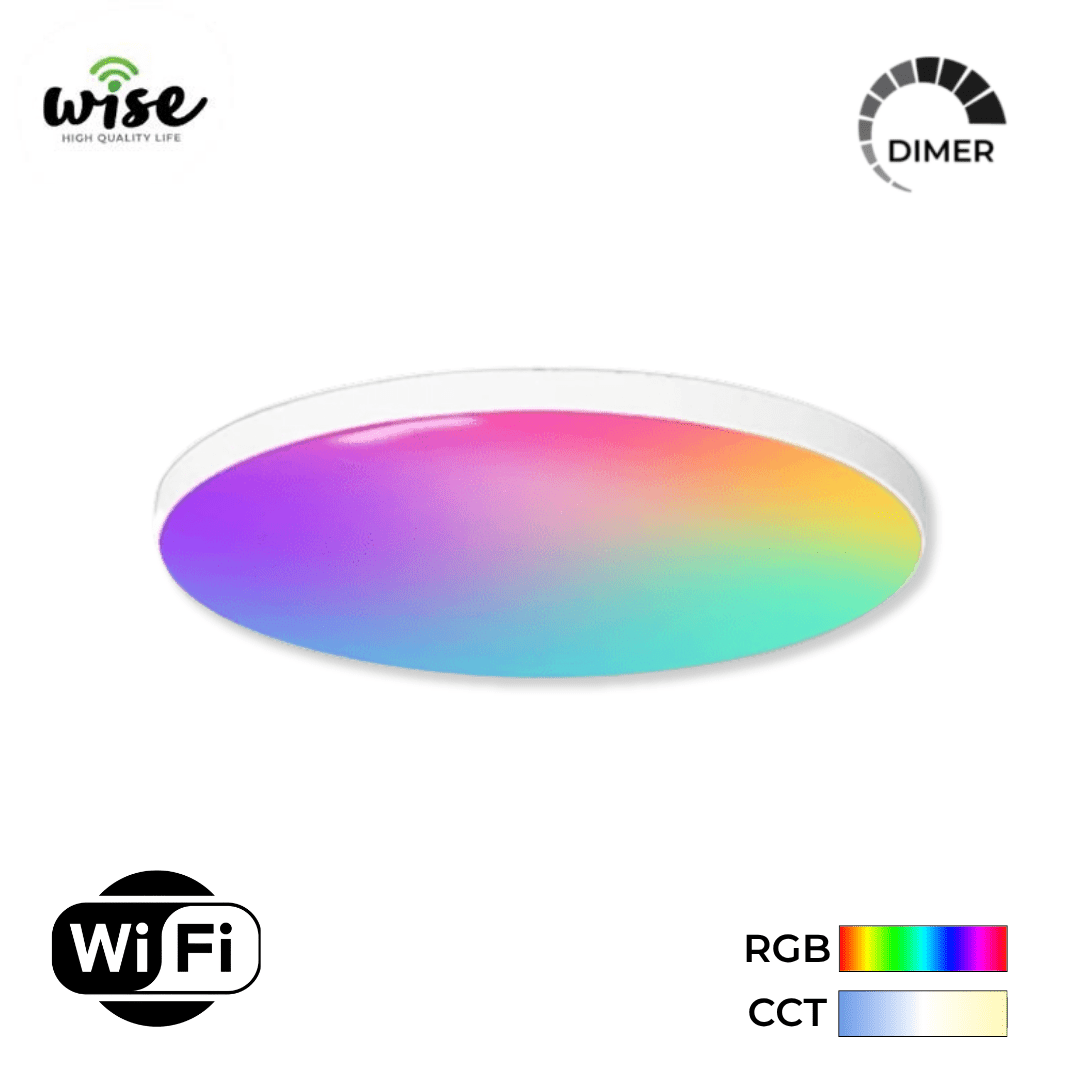 Wise Wi-Fi pametna LED plafonjera 24W, RGBCW