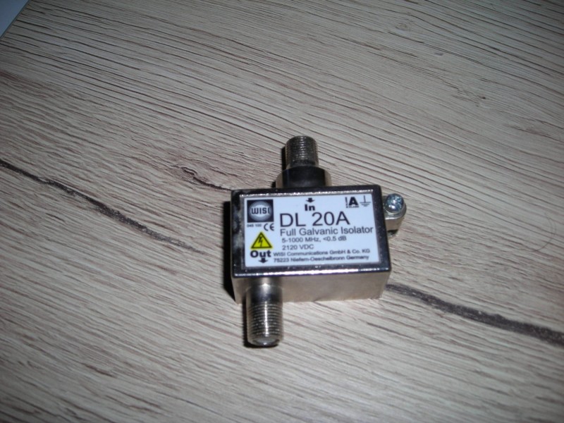 Galvanski izolator odvajač separator Wisi DL 20A