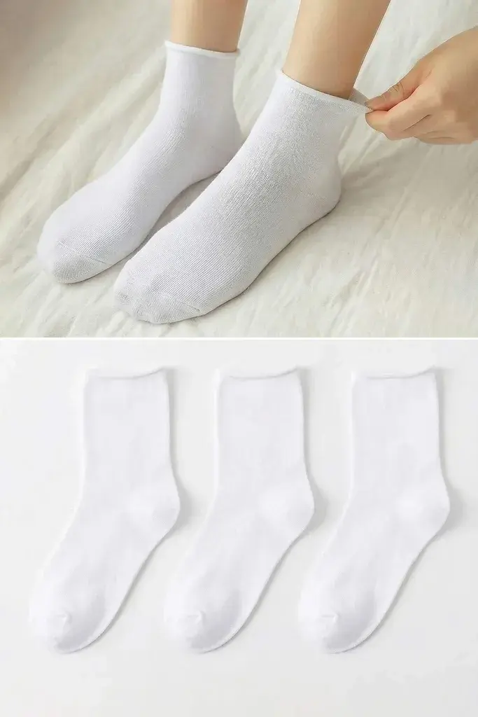 Trendyol Milla Ženski set čarapa Thmss26Co00007, 3 para, Beli