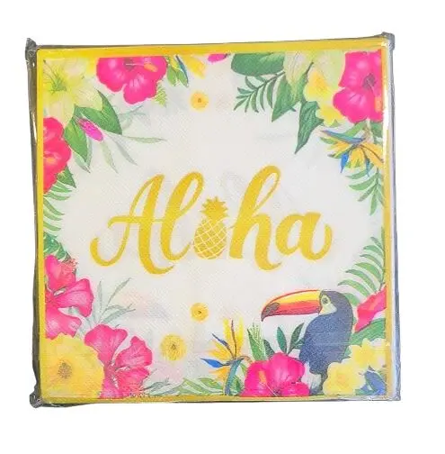 Asch Salvete Aloha, 20 komada, 33x33 cm, Bele