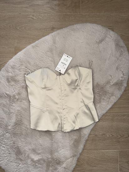 Zara saten korset