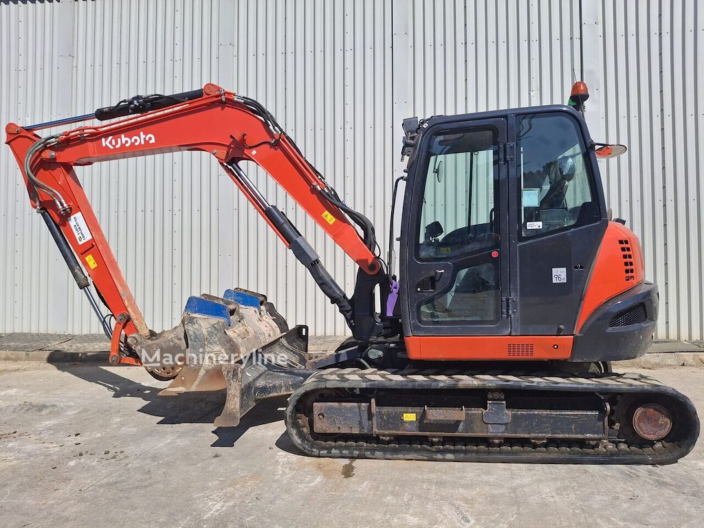 Kubota KX080-4a2 midi bager
