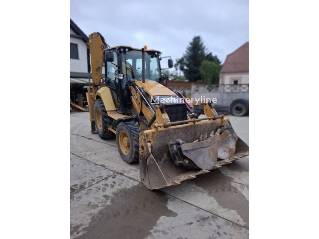 Caterpillar 428-07 bager-utovarivač