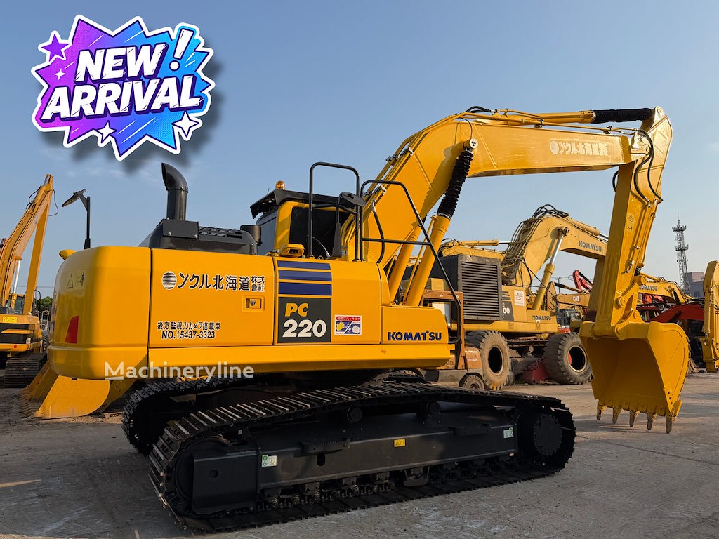 Komatsu PC220 bager guseničar