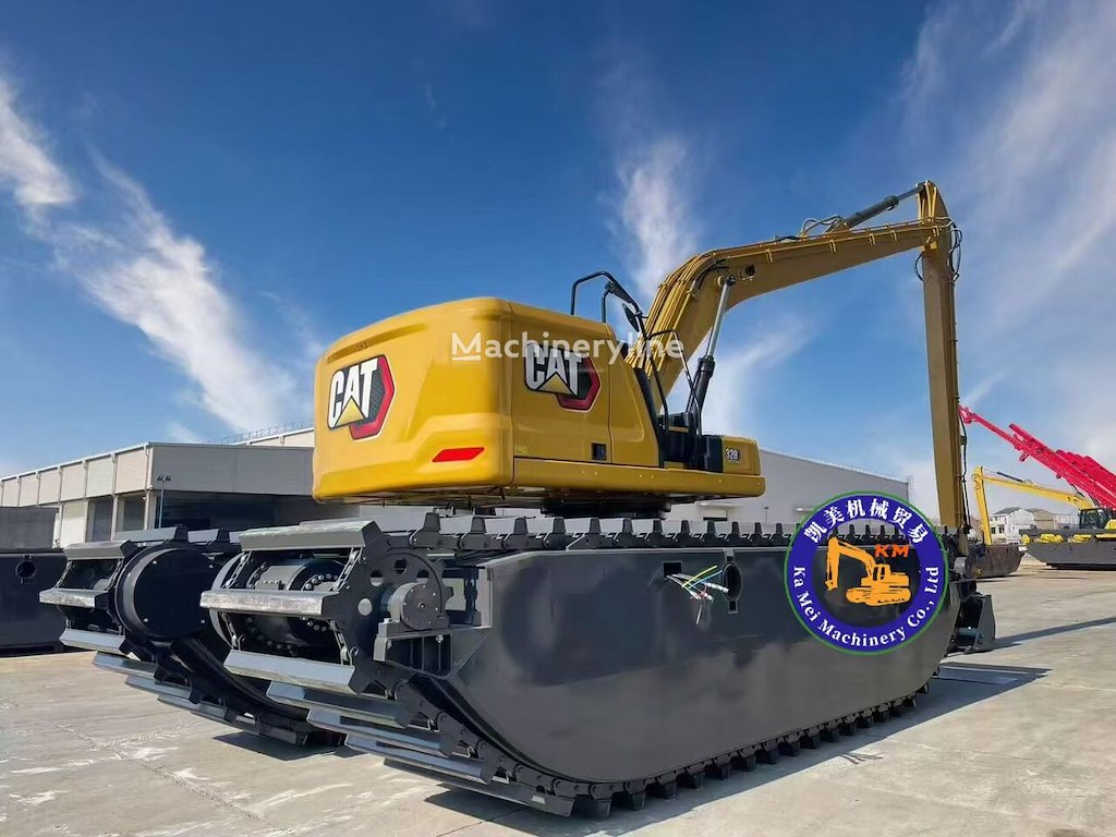Caterpillar 320D bager amfibija