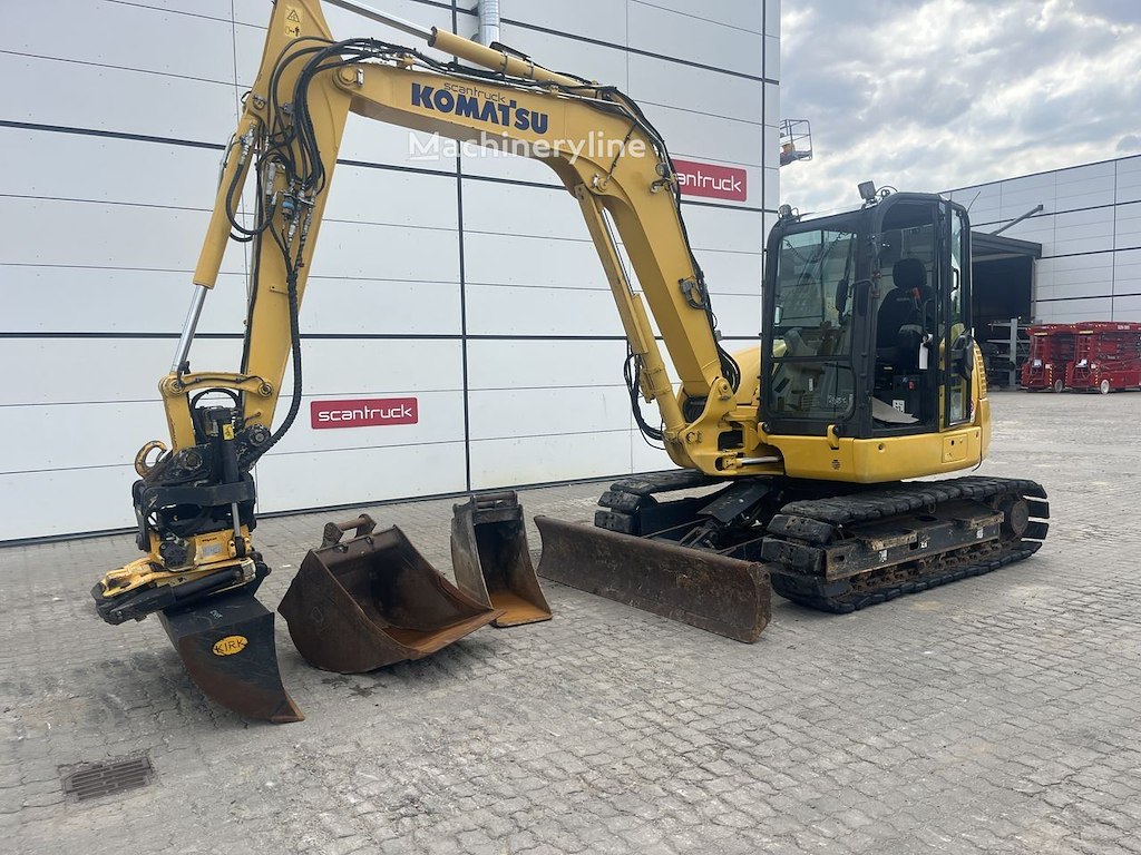 Komatsu PC80MR-5EO mini bager