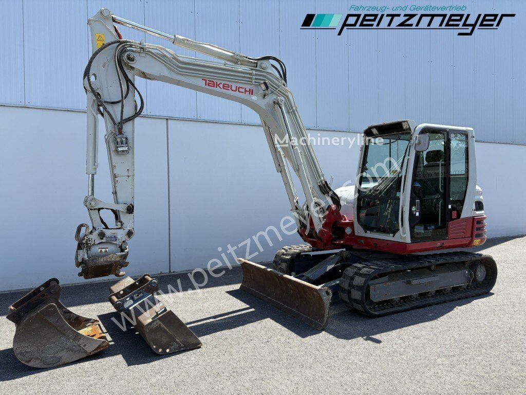 Takeuchi Minibagger TB 290 PowerTilt, Klima, Schaufel 1,80 mini bager