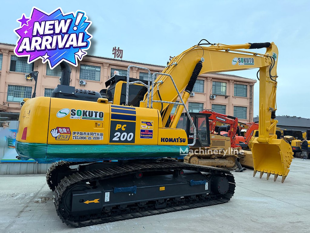 Komatsu PC200 bager guseničar
