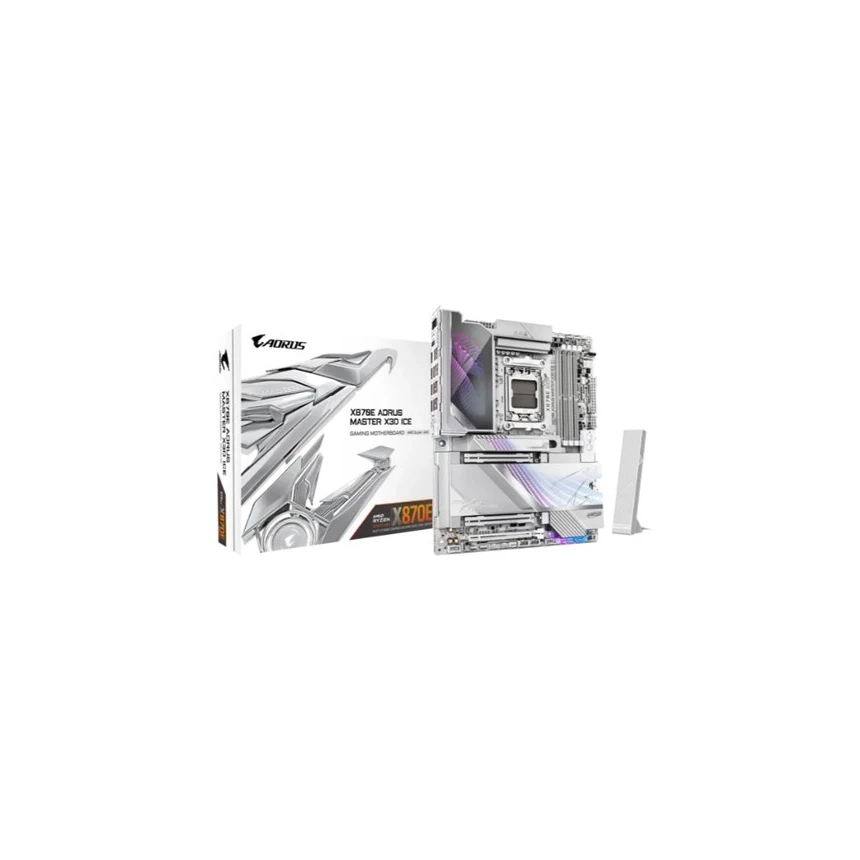 Matična ploča Gigabyte AM5 X870E AORUS Master X Ice