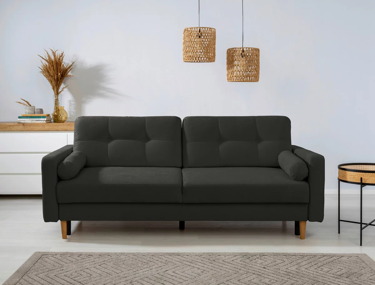 SOFA LEŽAJ crna