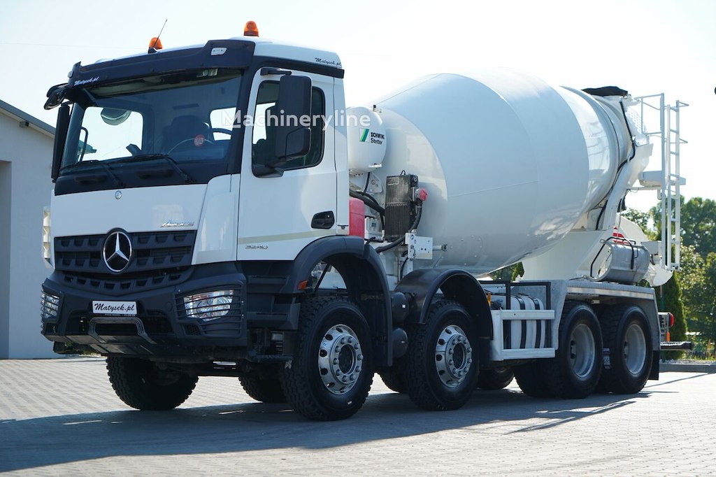 Stetter na šasiji Mercedes-Benz AROCS 3240 kamion s mešalicom za beton