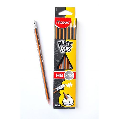 Maped grafitna olovka sa gumicom HB 1/12