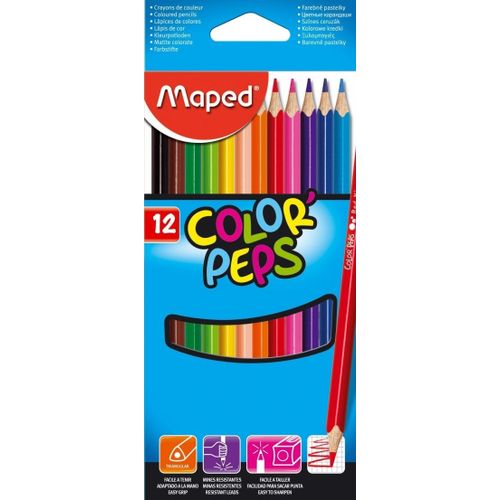 Maped boje drvene 1/12