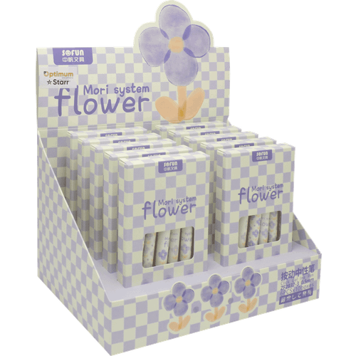 Mori System olovka hemijska ZF2837-3 Flower 1/6 WY