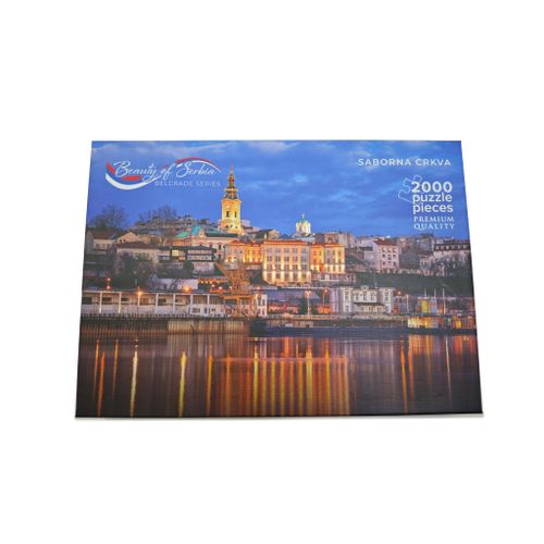 Beauty Of Serbia Puzzle- Saborna Crkva 2000 Pcs