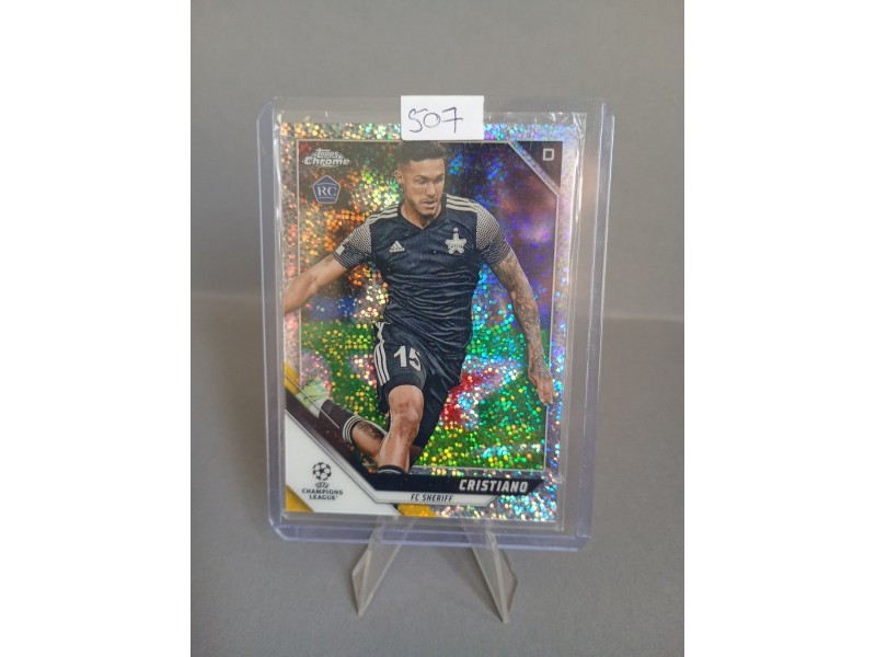 507. TOPPS CHROME SPARKLE -CRISTIANO