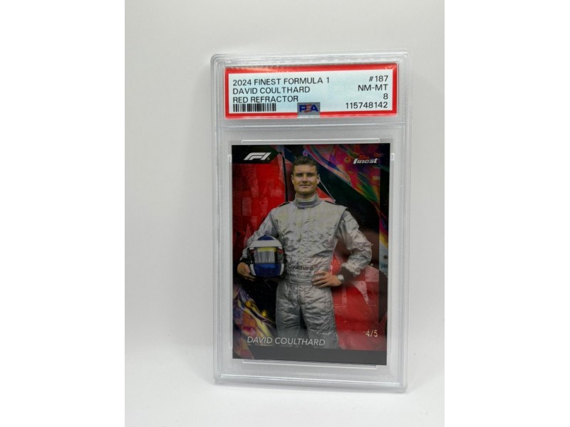 David Coulthard PSA 8 Nuneracija 4 od 5