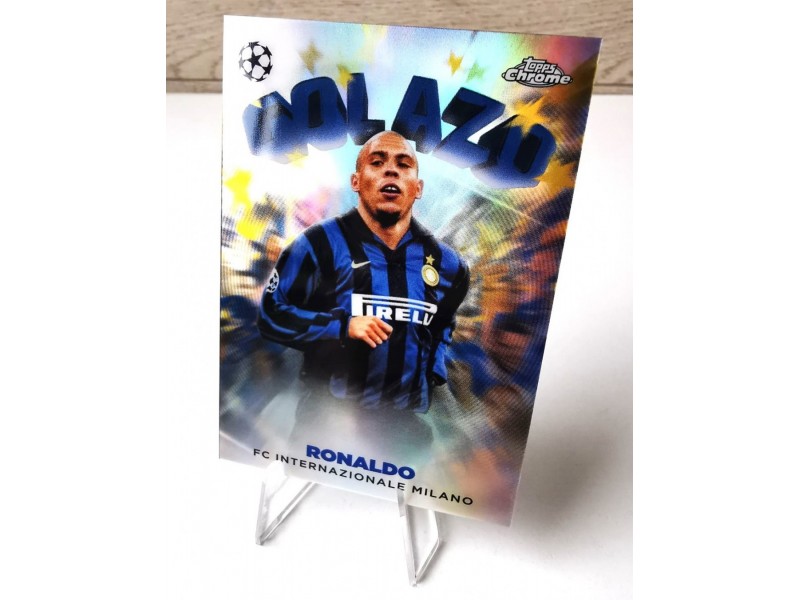 RONALDO Topps Chrome GOLAZO Inter