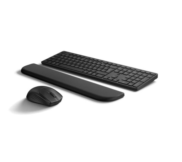 HP - Tastatura+miš HP 580C Dual mode/Palm rest/US/crna