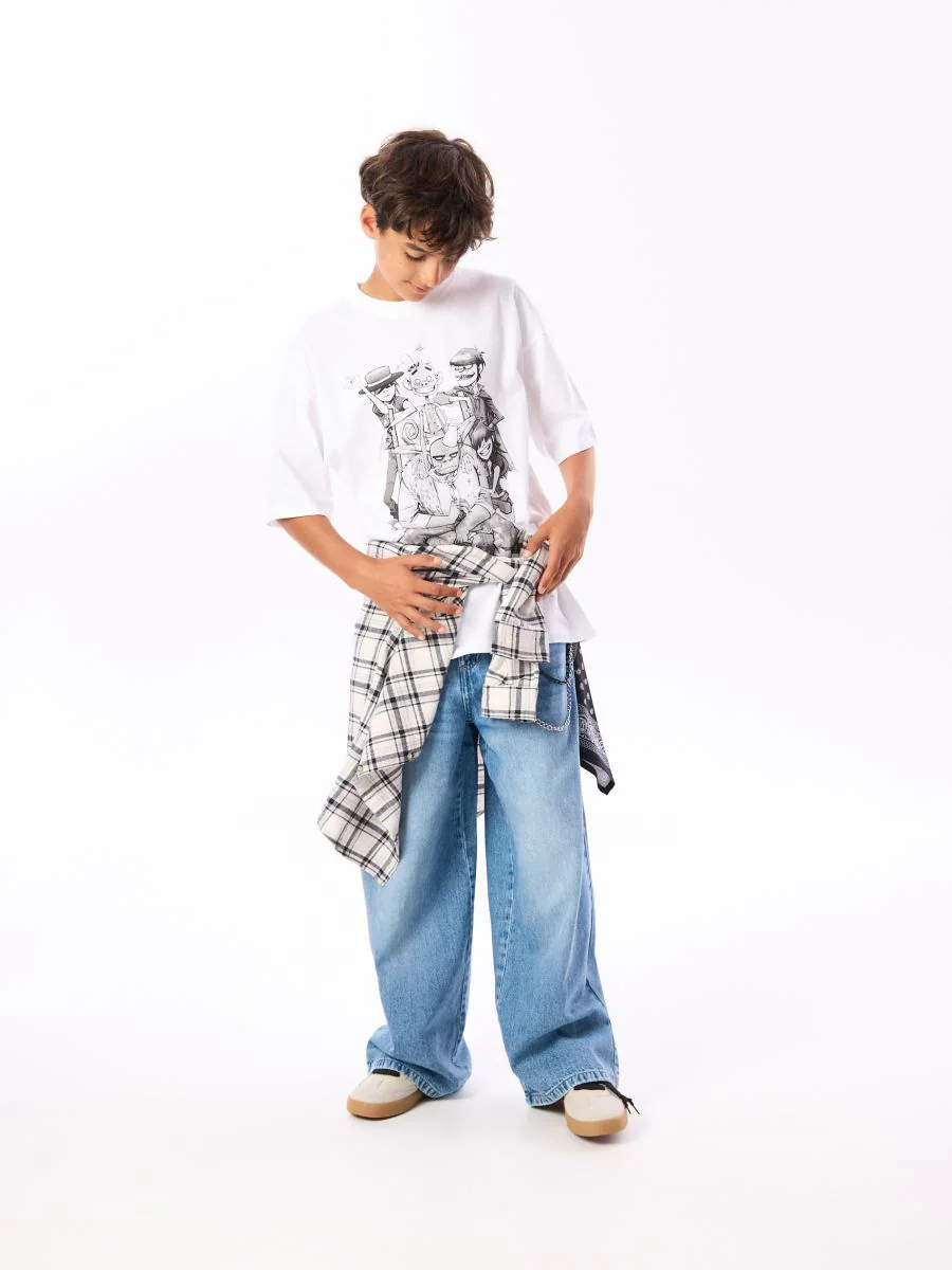 Baggy farmerke sa lancem i bandanom