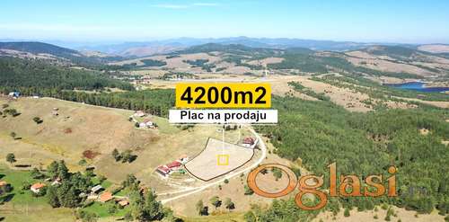 Zlatibor - prodaja - građevinsko zemljište 4200m2 8 parcela - 650000 eura