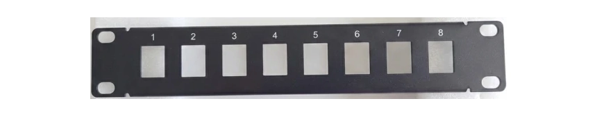 Exelink Patch panel 10in 1U 8 portni bez modula