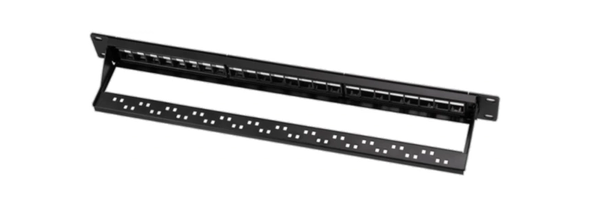 ExeLink Patch Panel cat5e 24P 19 1U bez modula sa nosacem kabla