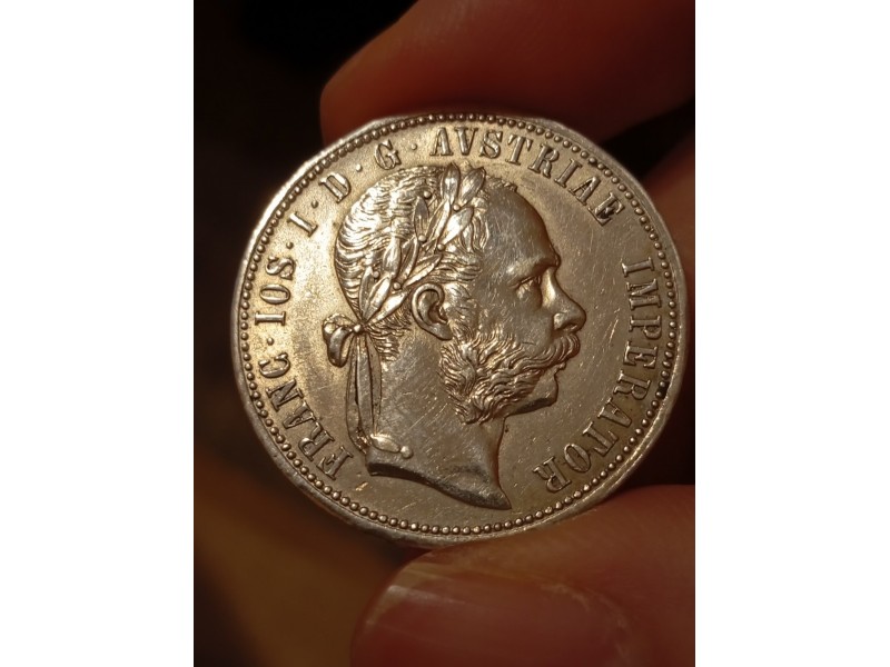 1 Florin 1876g. Srebro.