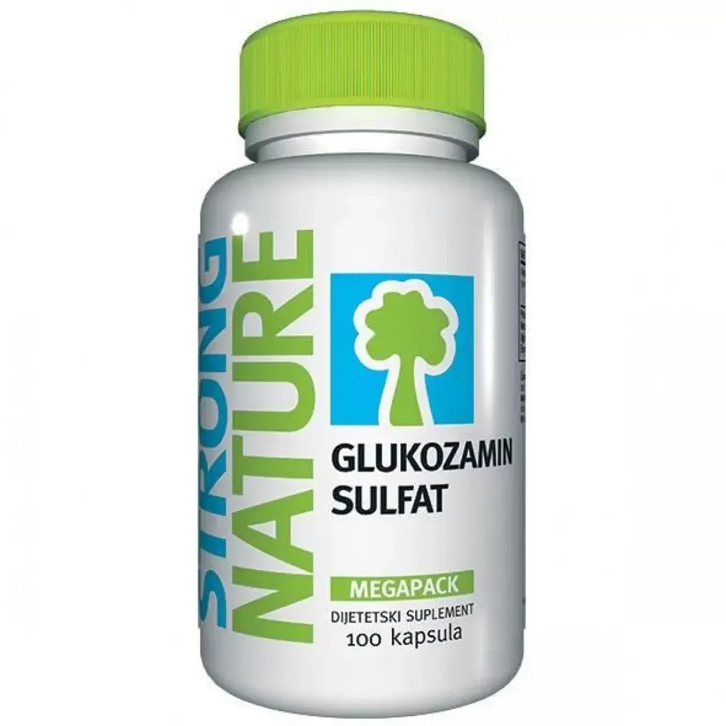 Strong Nature Glukozamin sulfat, 500mg, 100 tableta
