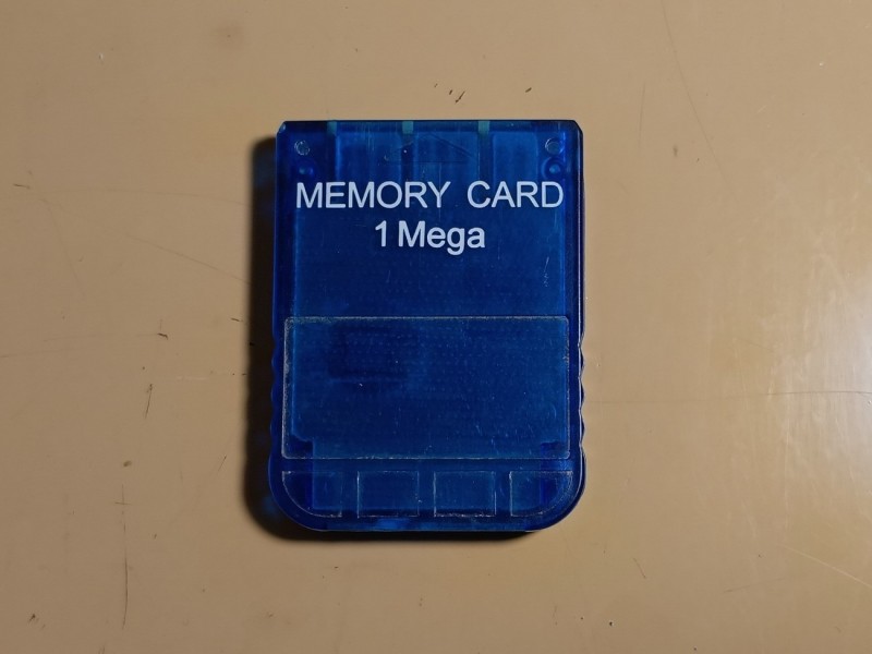 PS1 Memorijska kartica Island Blue 1Mb
