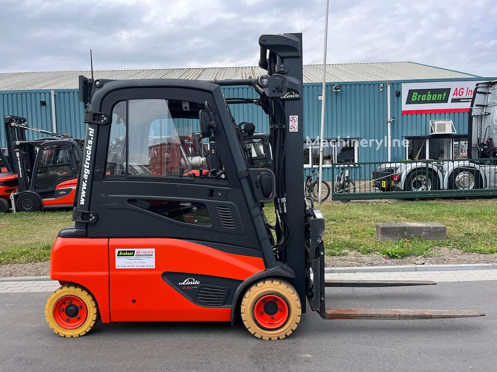 Linde E20PL-02 električni viljuškar