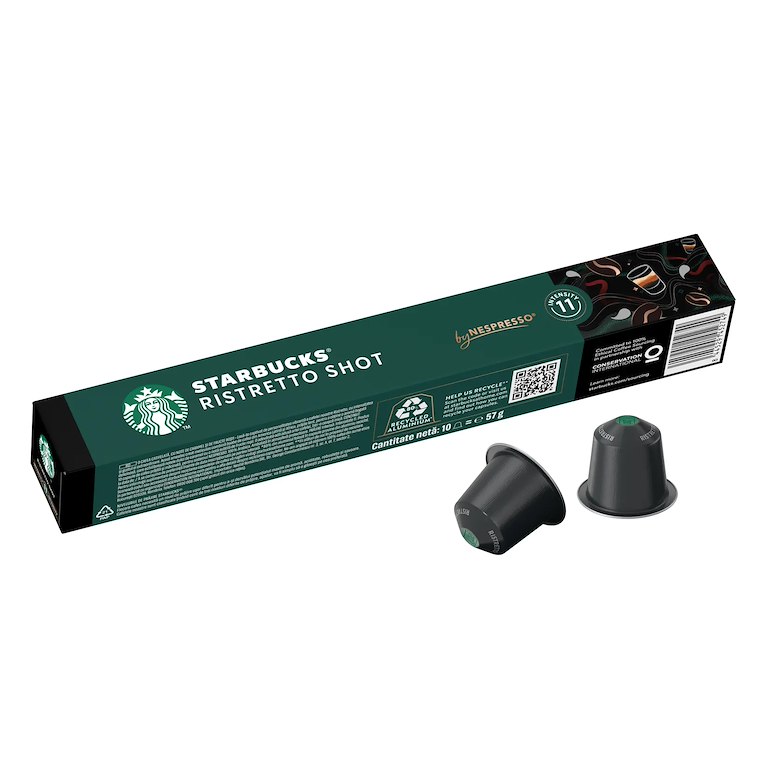 Starbucks Nespresso Kapsule za kafu Ristretto Shot, 10 kapsula, 57 g