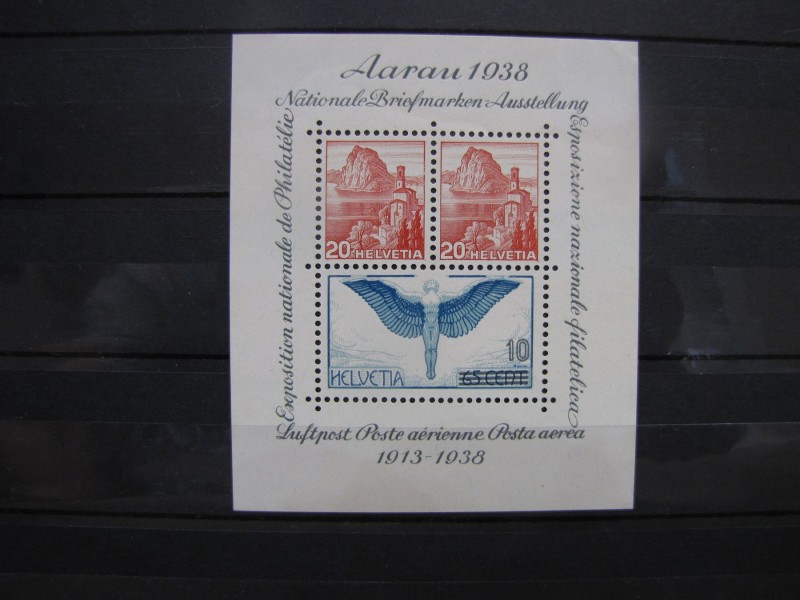 Švajcarska 1938god. Blok 4