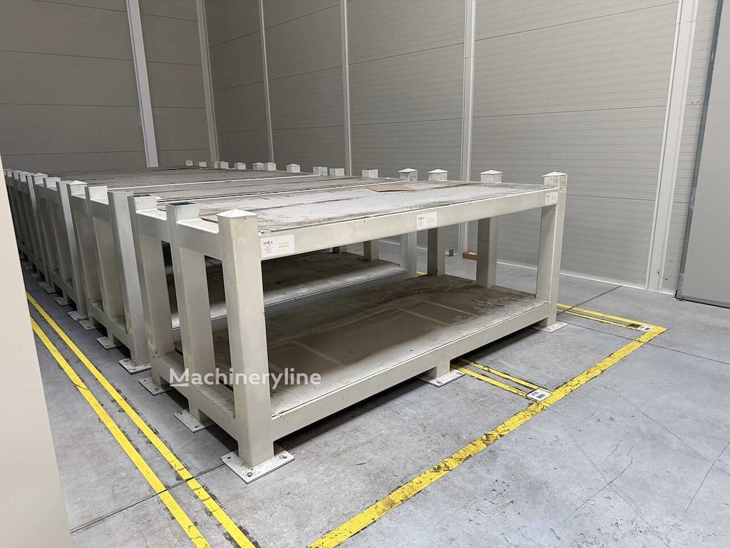 Prodaje se Ibrox Heavy-duty industrial sheet metal storage rack (5x) drugi regal na aukciji