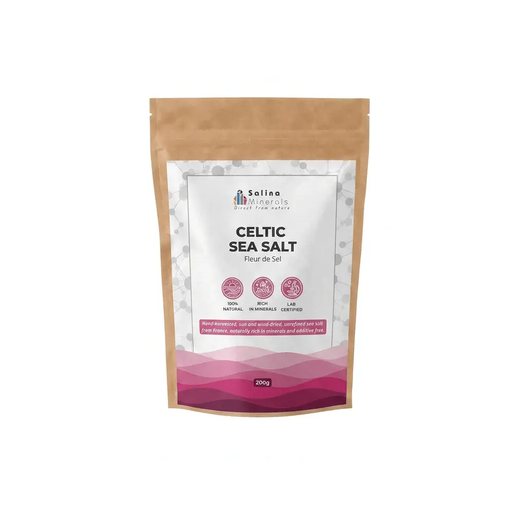 Salina Minerals Keltska morska so, Cvet soli, 200 g