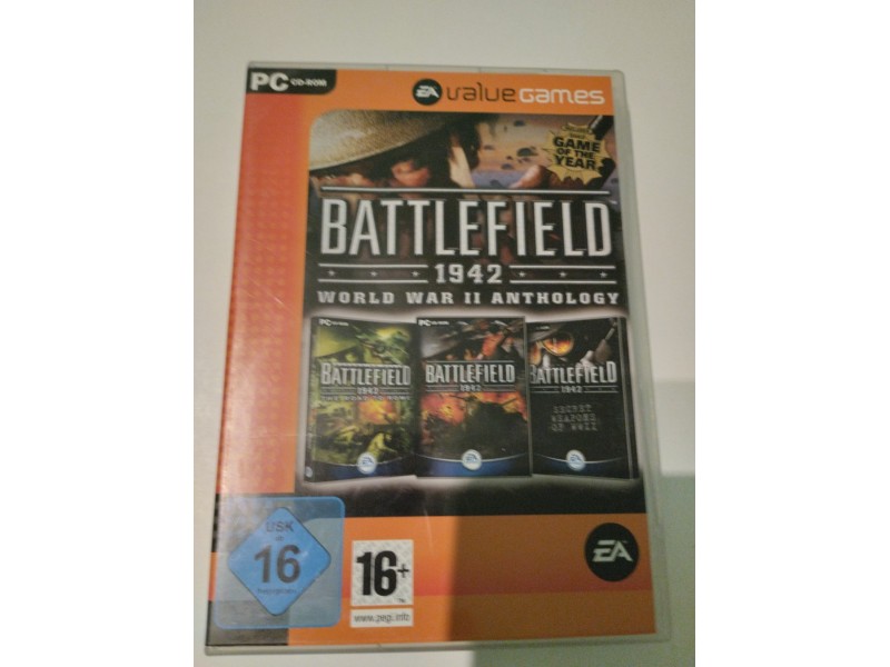 Battlefield 1942 WWII Anthology - 4CD