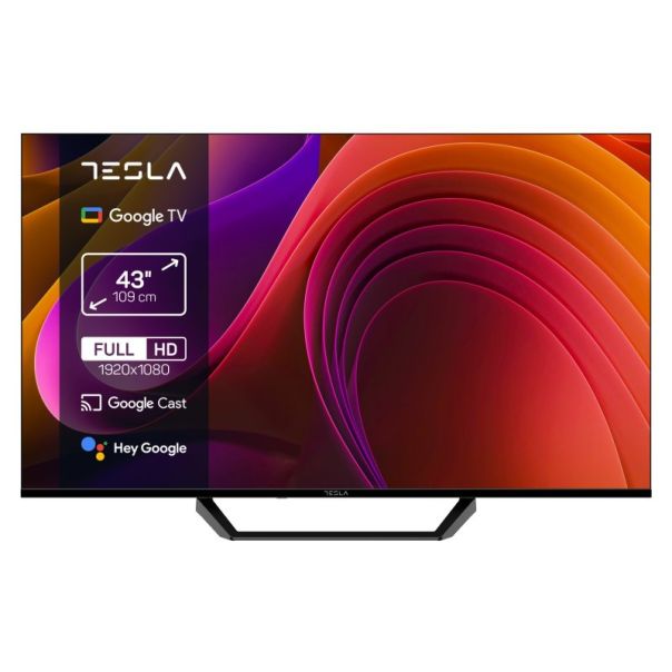 TESLA Televizor 43E655BFS, Full HD, Google TV Smart
