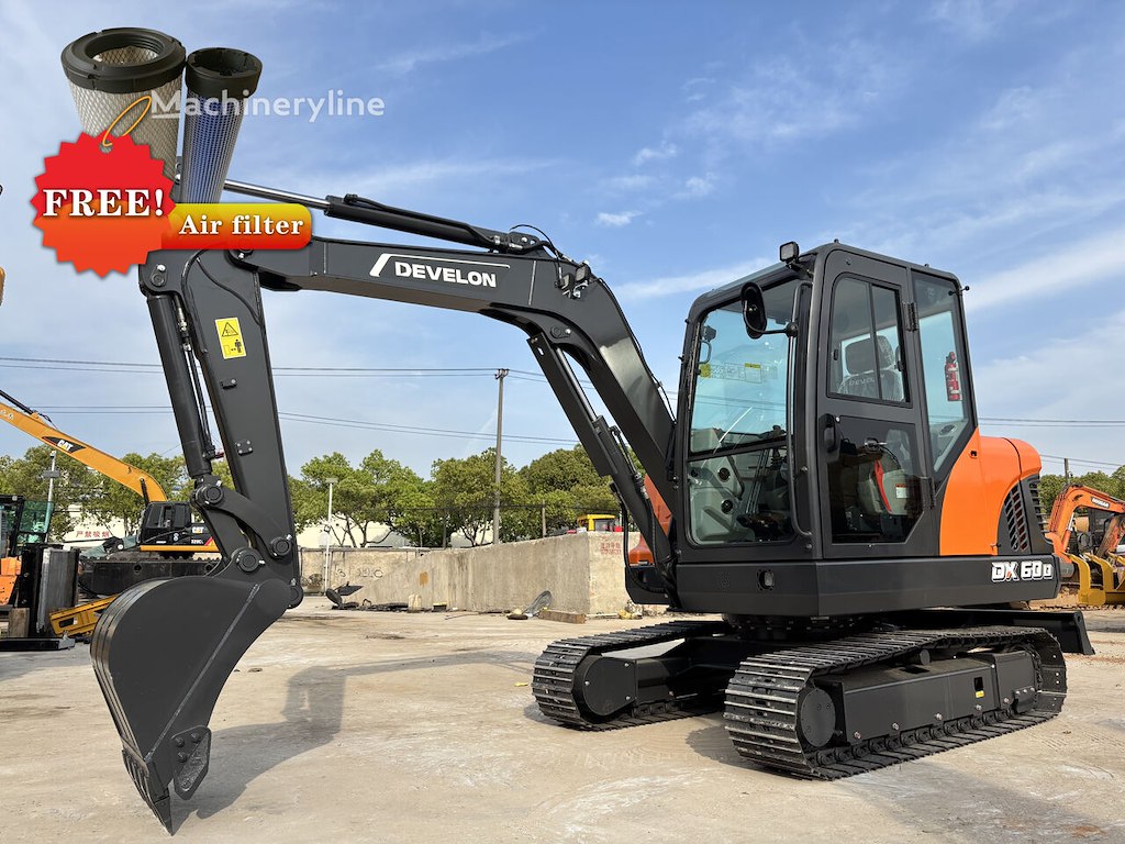 Novi Develon DX60D mini bager