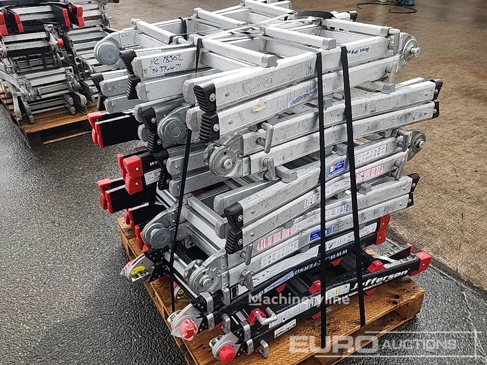 Prodaje se Aluminium Telescopic Step Ladder (12 of) građevinsku ljestvu na aukciji