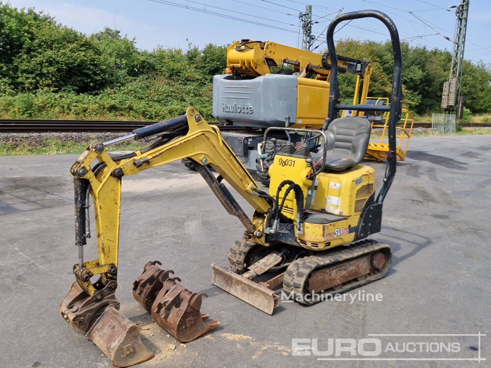 Prodaje se Yanmar SV08-1A(S) mini bager na aukciji