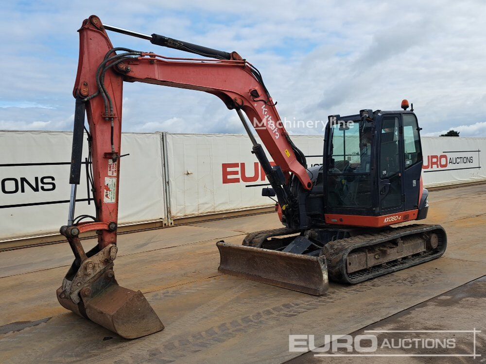 Prodaje se Kubota KX080-4 mini bager na aukciji
