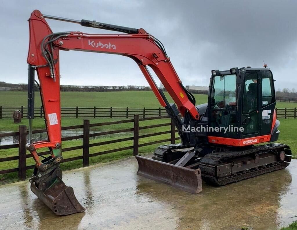 Kubota KX080-4a mini bager