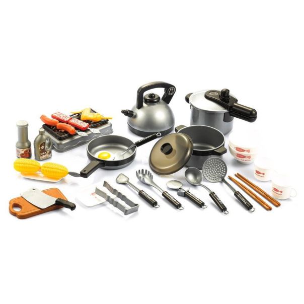 ECO TOYS Set posuđa za igru 36 delova