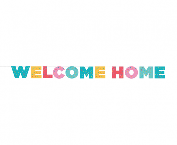 Welcome home natpis