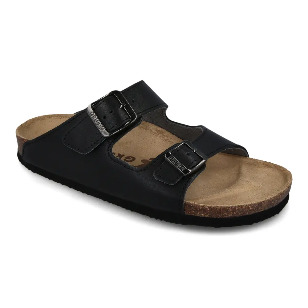 GRUBIN Muške papuče Kairo Classic 0234010, Crne